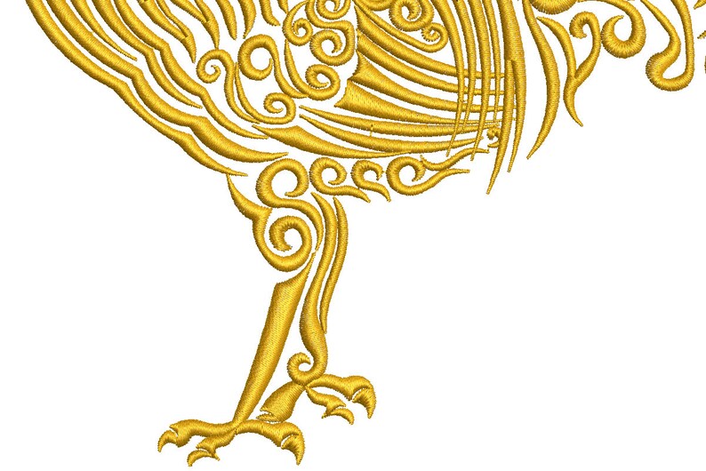 Rooster Machine Embroidery Design - Etsy