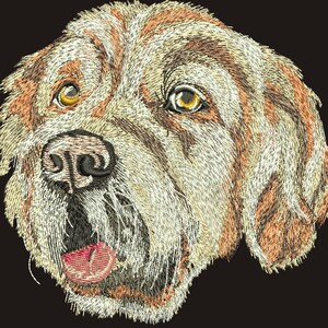 Furry Dog Machine Embroidery Design - Etsy
