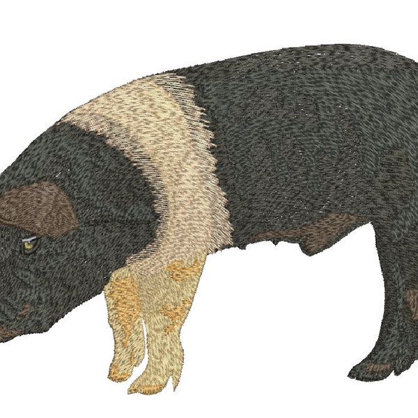 Pig Embroidery - Etsy