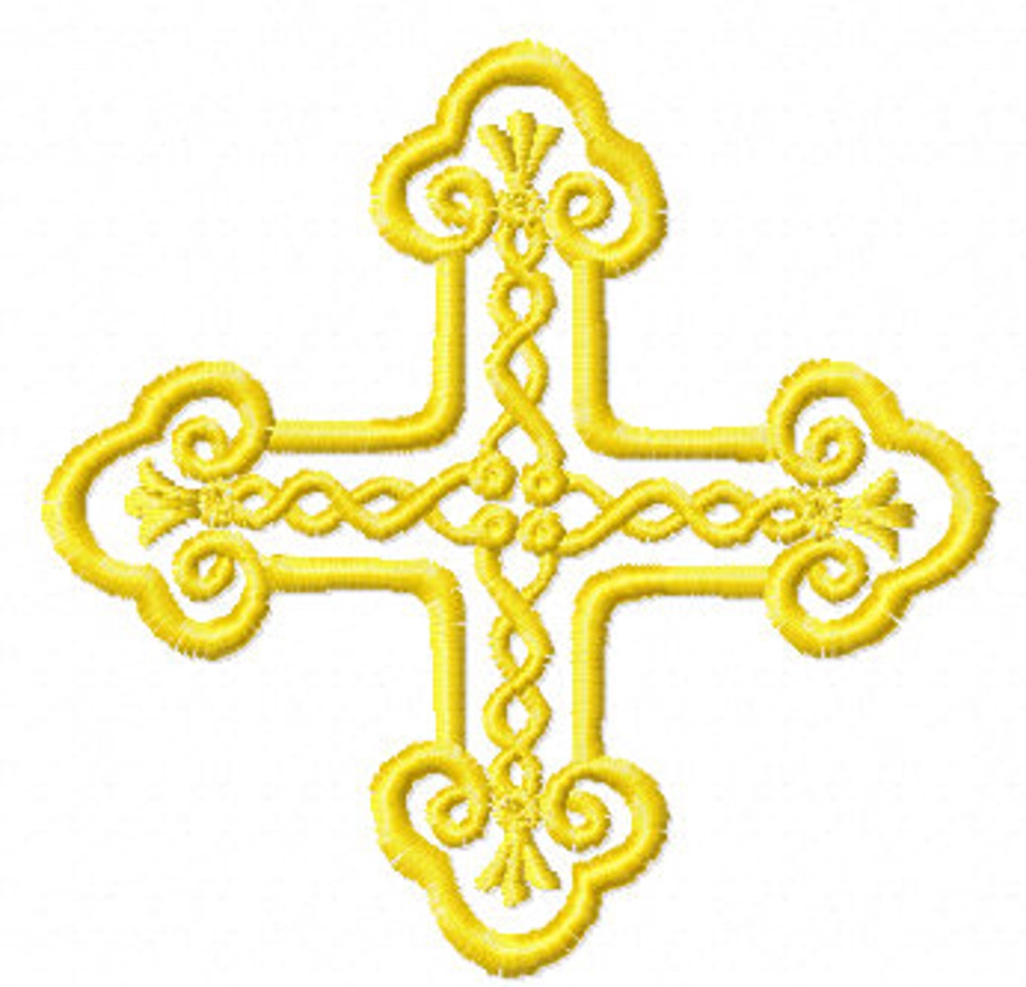 Cross Machine Embroidery Design Machine Embroidery Design - Etsy