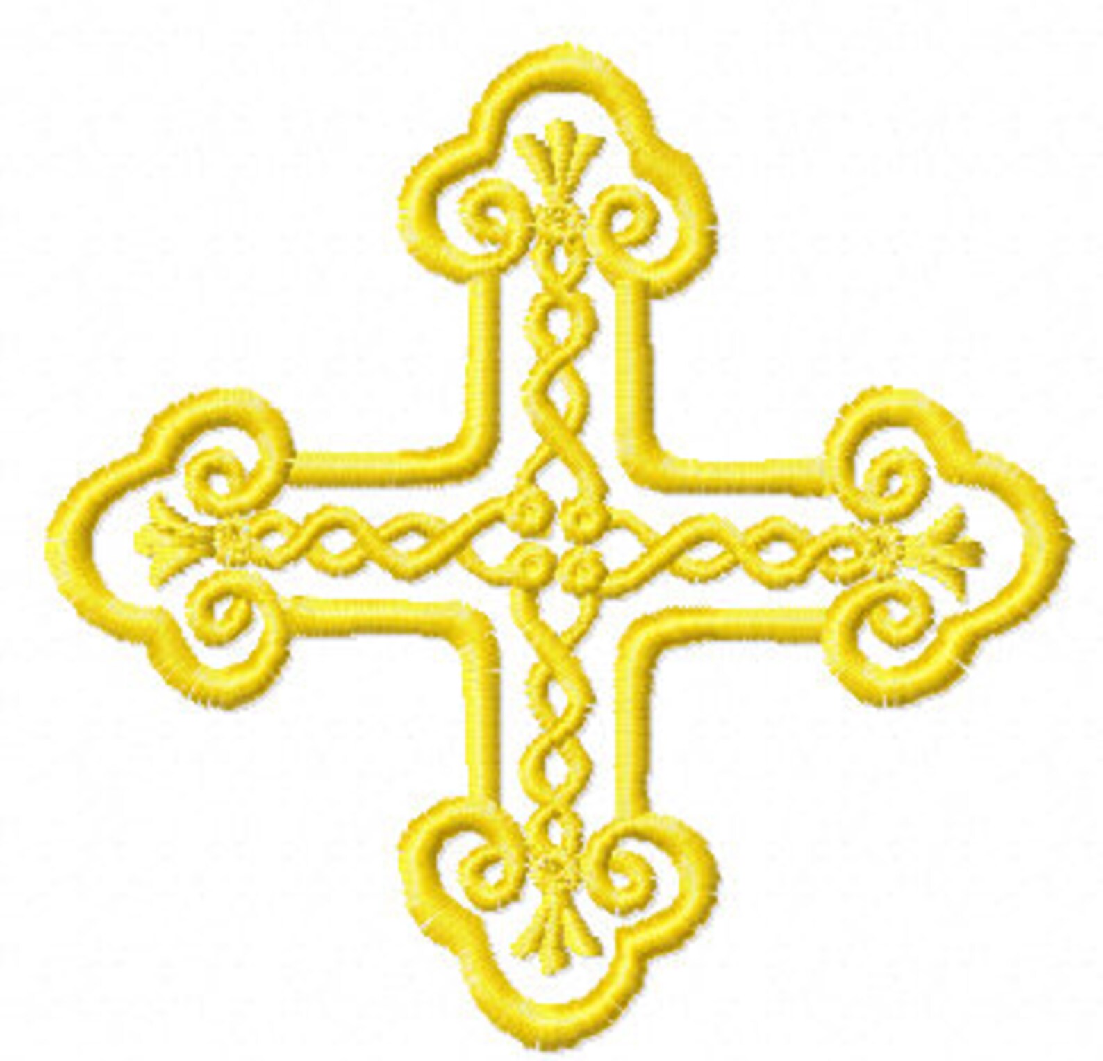 Cross Machine Embroidery Design Machine Embroidery Design - Etsy