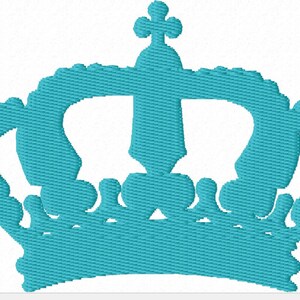 Simple Crown Embroidery Design , Two Sizes, Tested - Etsy