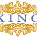 King Machine Embroidery Design Instantly Download - Etsy