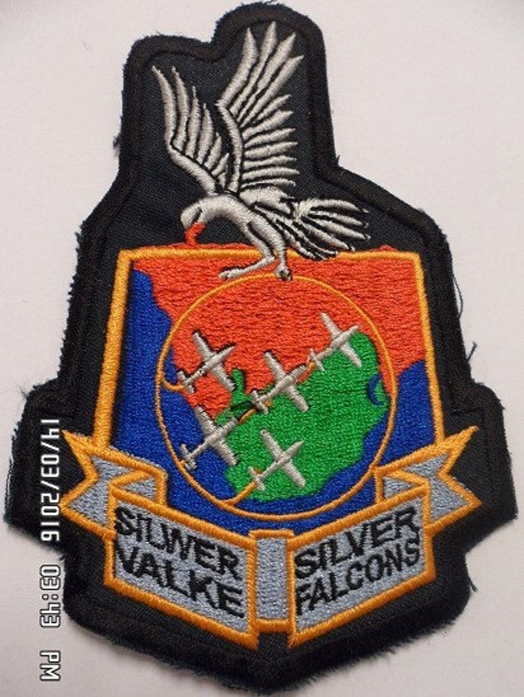 South African Air Force SAAF Silver Falcons Aerobatic Team - Etsy