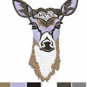 Deer / Doe - Machine Embroidery Design Instant Download - Etsy