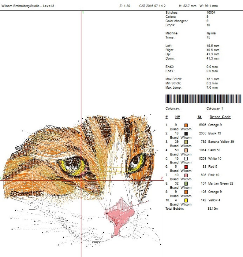 Cat Machine Embroidery Designs Tested - Etsy