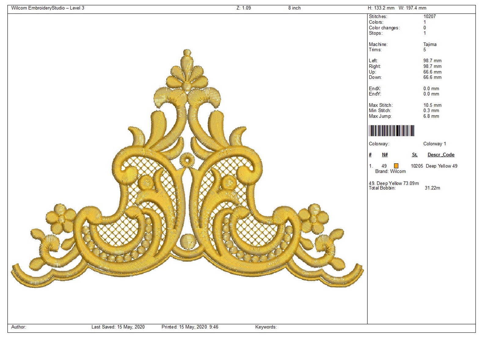 Floral Festoon Embroidery Border Embroidery Pattern Machine - Etsy
