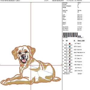 Labrador Applique Machine Embroidery Design - Etsy