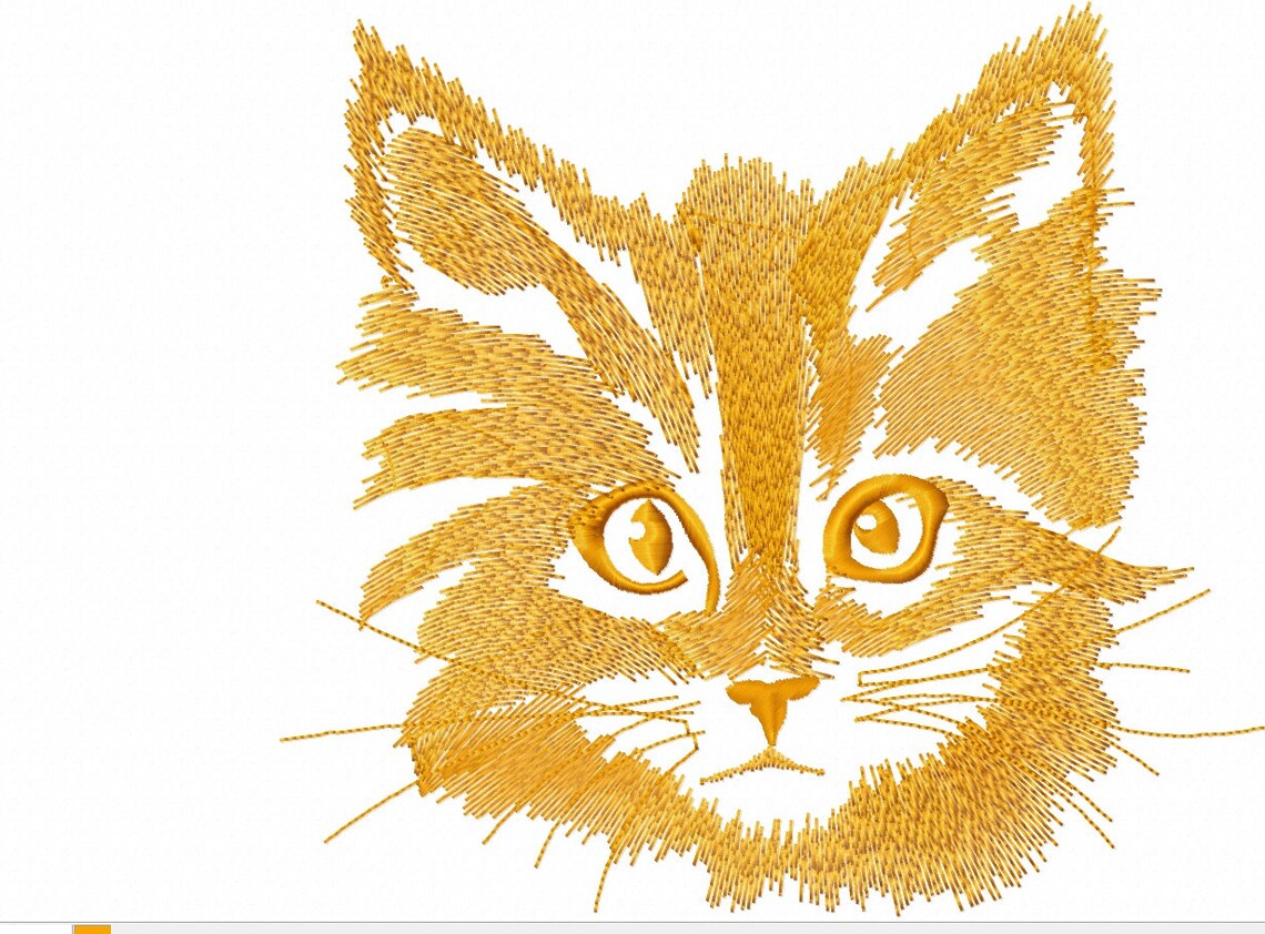 Red Funny Cat Machine Embroidery Designs - Etsy