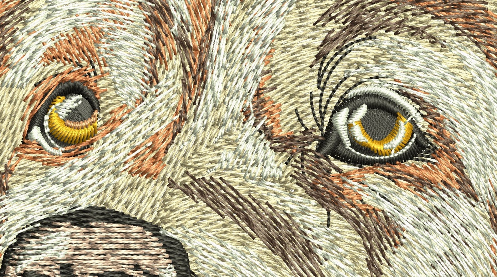 Furry Dog Machine Embroidery Design - Etsy