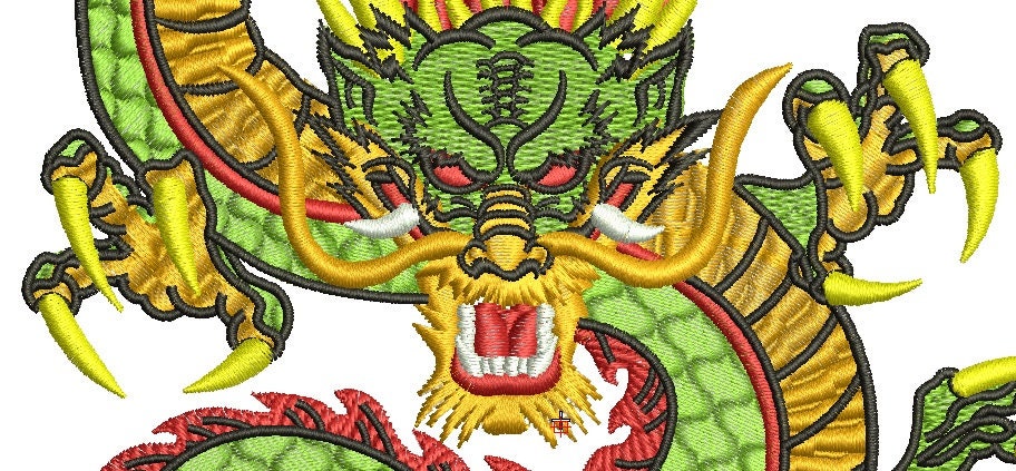 Dragon Machine Embroidery Designs Tested - Etsy