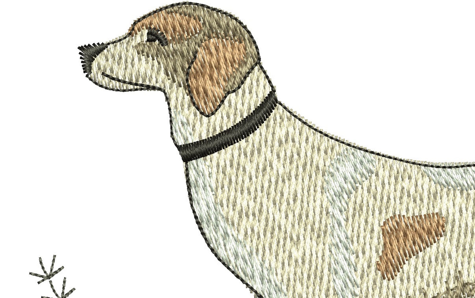 Beagle Dog Embroidery Design / INSTANT DOWNLOAD / Three Sizes - Etsy