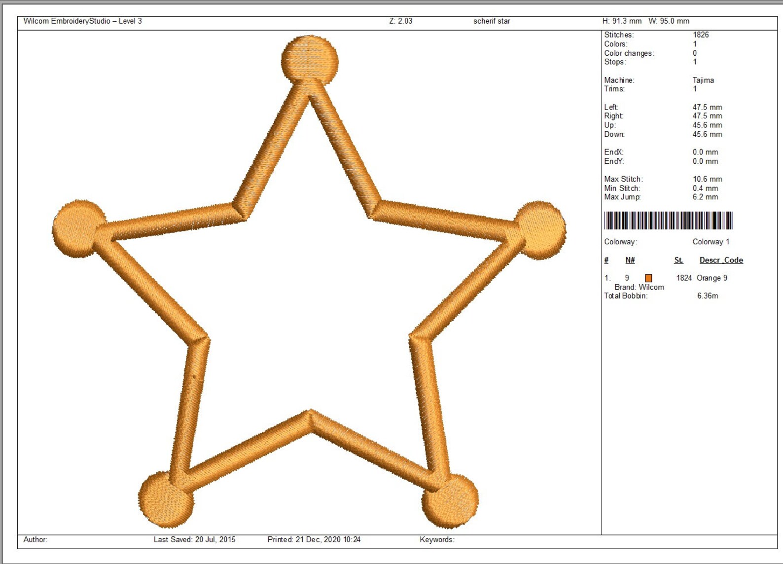 Star Machine Embroidery Design Instant Download 4 X 4 - Etsy