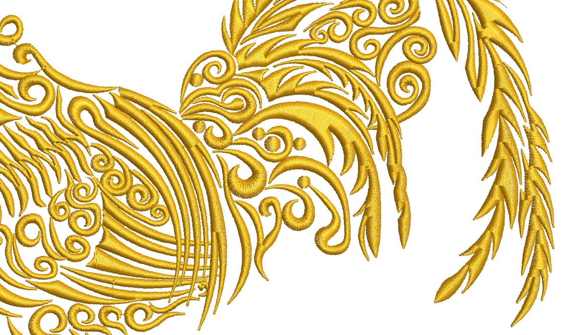 Rooster Machine Embroidery Design - Etsy