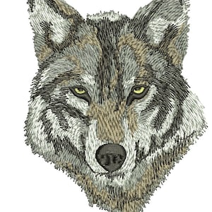 Wolf Head - Machine Embroidery Design , INSTANT DOWNLOAD - Etsy