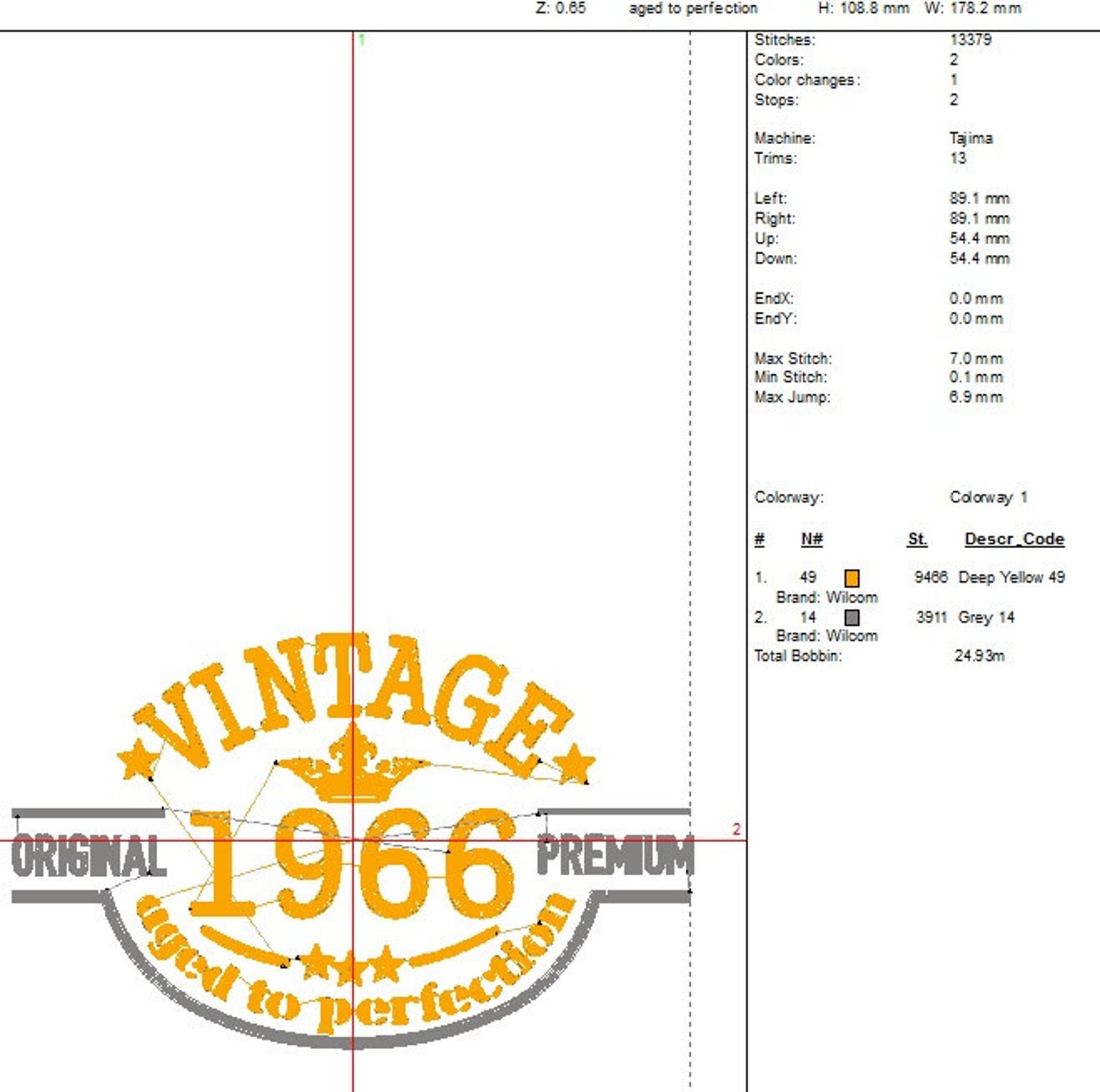 Gift Lettering Aged to Perfection Year the | Etsy