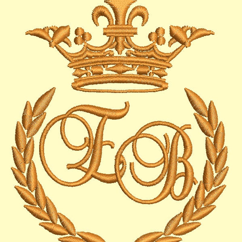 Monogram Crown - Etsy