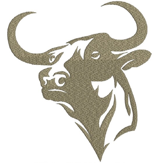 Bull Taurus Zodiac Sign Machine Embroidery Design - Etsy