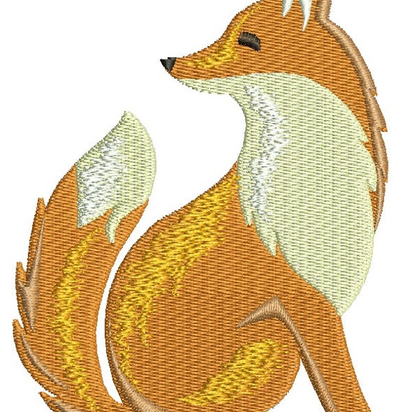 Fox Embroidery - Etsy