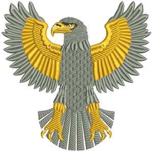 Roman Eagle Totem Machine Embroidery Design Tested - Etsy