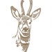 Deer / Doe - Machine Embroidery Design Instant Download - Etsy