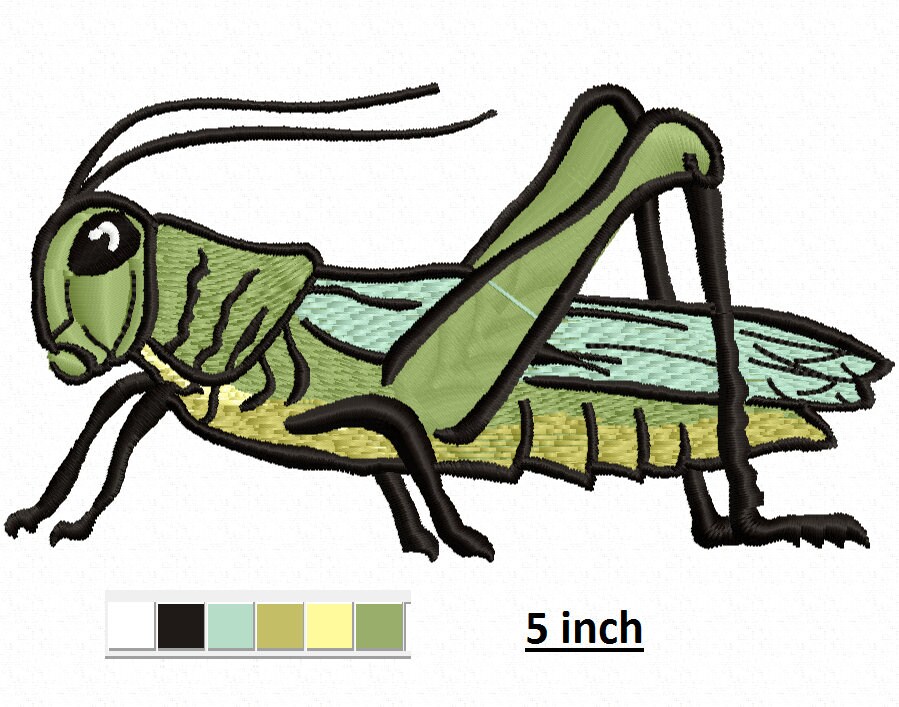 Grasshopper Drawing With Label