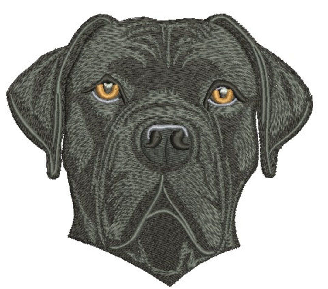 Cane Corso Dog Machine Embroidery Design Dense Design, for Dense ...