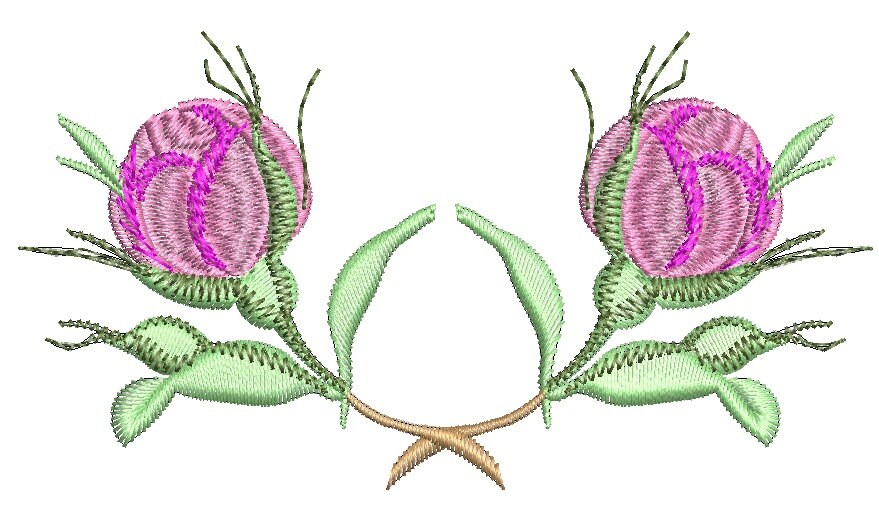 Rosehips / Wild Rose Embroidery Machine Embroidery Design a - Etsy