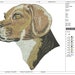 Dog Embroidery Design / INSTANT DOWNLOAD / Three Sizes - Etsy