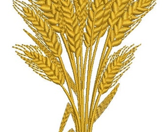 Wheat Embroidery | Etsy
