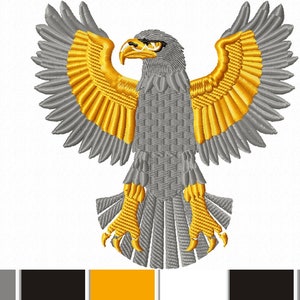 Roman Eagle Totem Machine Embroidery Design Tested - Etsy