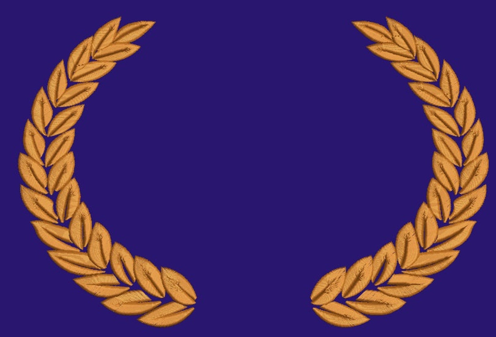 Laurel Wreath Embroidery Design - Etsy