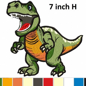 T Rex Dinosaur Tyrannosaurus Machine Embroidery Designs - Etsy