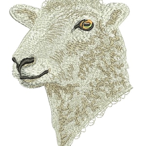 Lamb (sheep) Machine Embroidery Design - Etsy