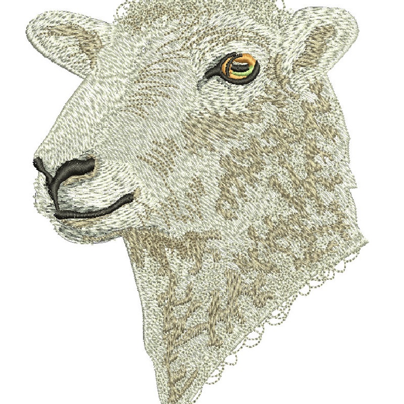 Sheep Embroidery - Etsy
