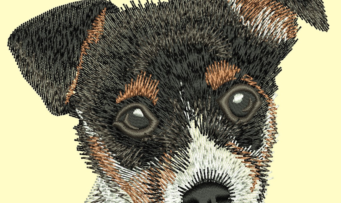 Puppy Embroidery Design - Etsy