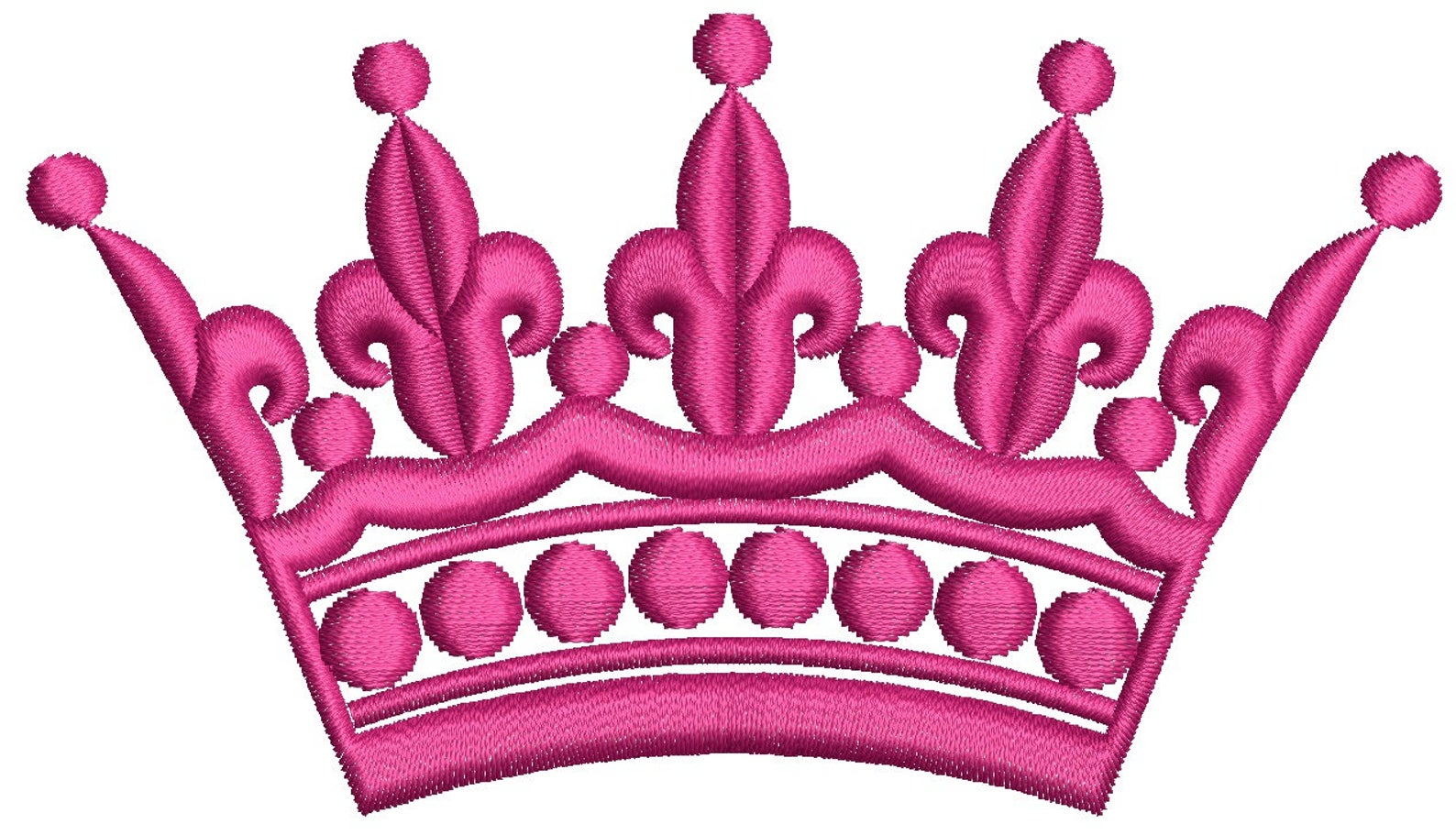 Crown Design Embroidery Instant Download 5 Sizes - Etsy
