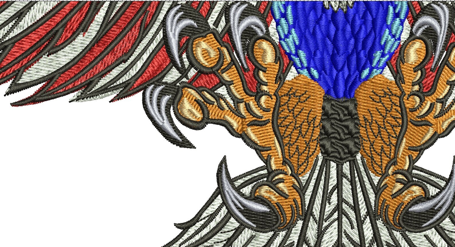 Eagle Embroidery Design Tested - Etsy