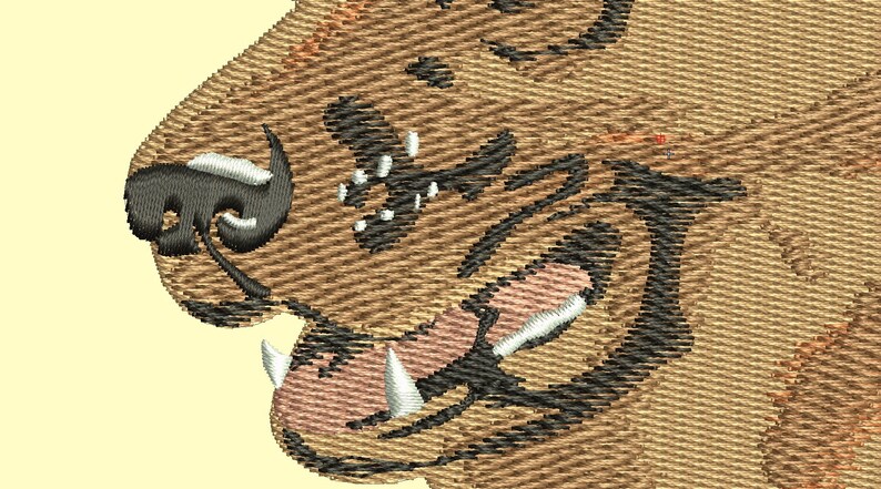 German Shepherd Machine Embroidery Design - Etsy