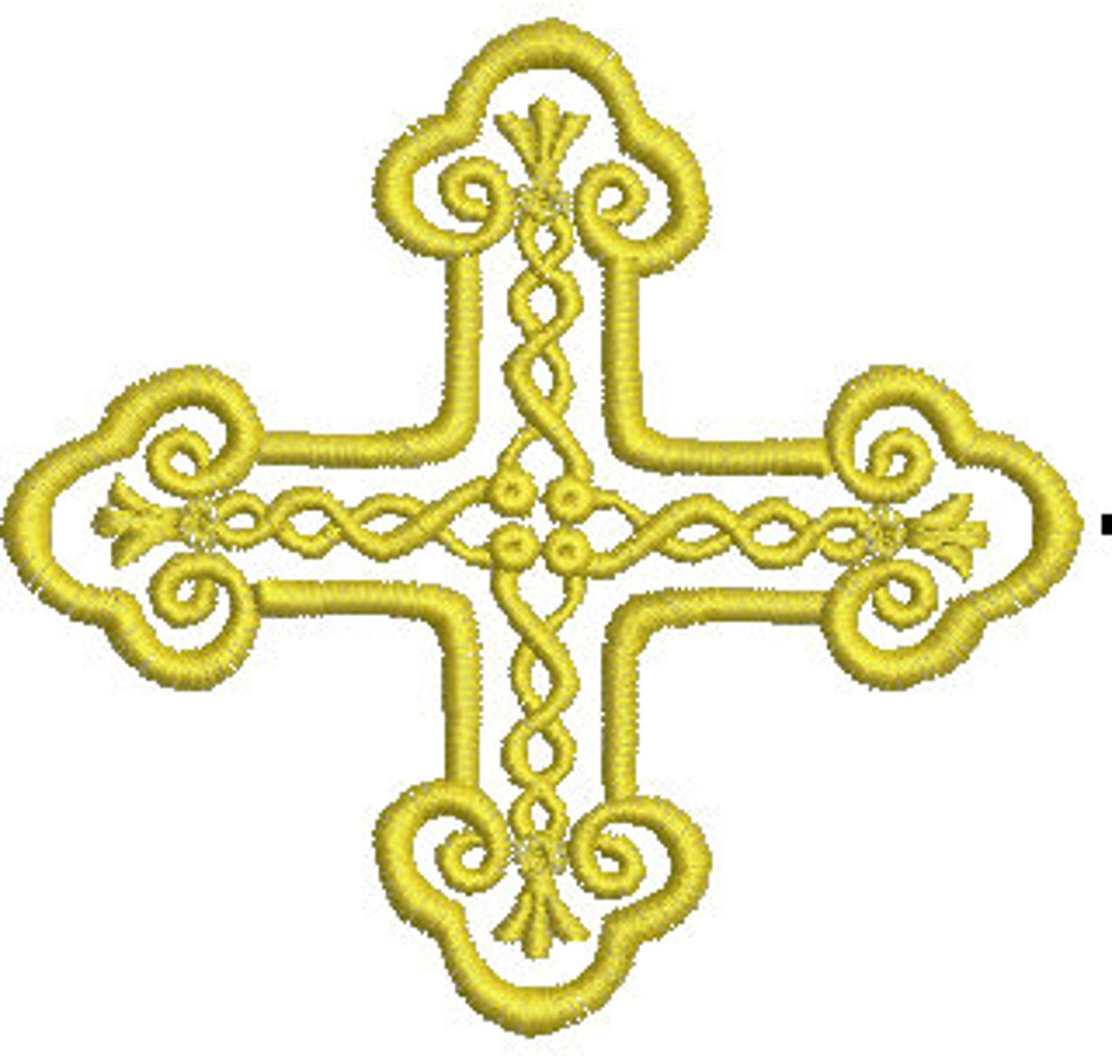 Cross Machine Embroidery Design Machine Embroidery Design - Etsy