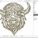 Buffalo Bison Machine Embroidery Design Instant Download - Etsy