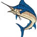 Swordfish / Marlin Embroidery Design Tested - Etsy