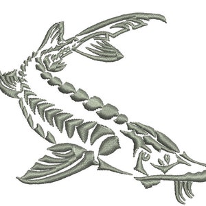 Sturgeon Machine Embroidery Designs Instantly Download - Etsy