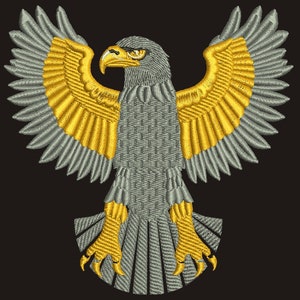 Roman Eagle Totem Machine Embroidery Design Tested - Etsy