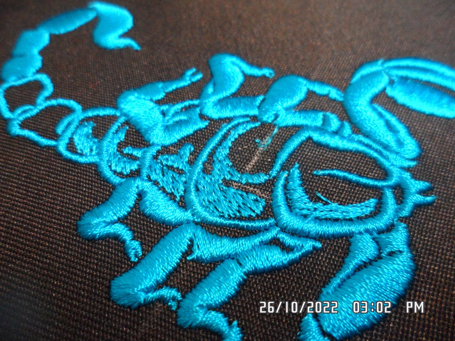 Scorpio Machine Embroidery Design 2 Sizes Included Tested - Etsy