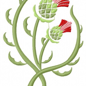 Thistle Embroidery - Machine Embroidery Design - Etsy
