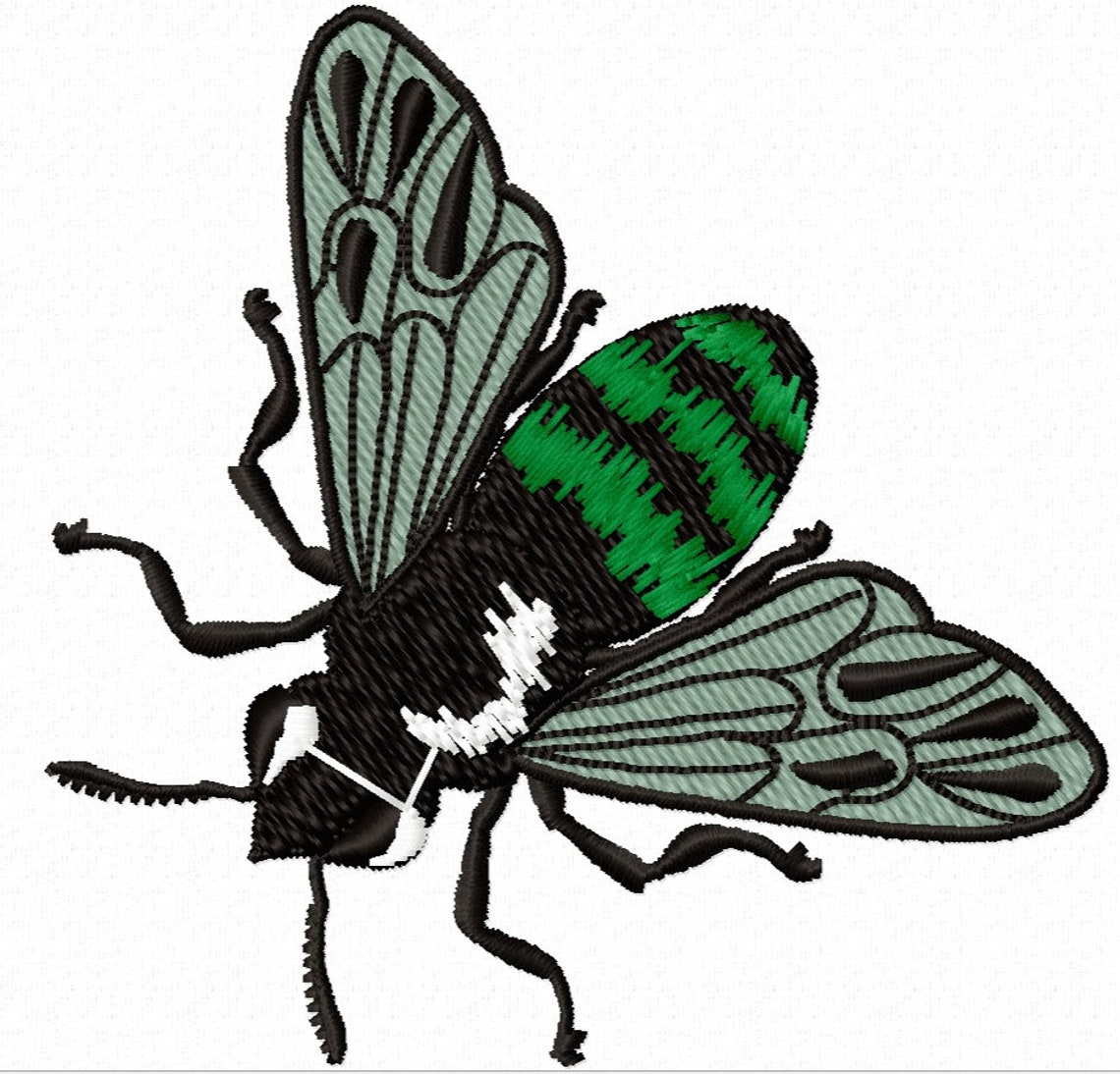 Fly Machine Embroidery Designs INSTANT DOWNLOAD - Etsy