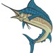Swordfish / Marlin Embroidery Design Tested - Etsy