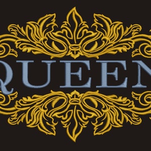 Queen Crown. Machine Embroidery Design, Instant Download - Etsy