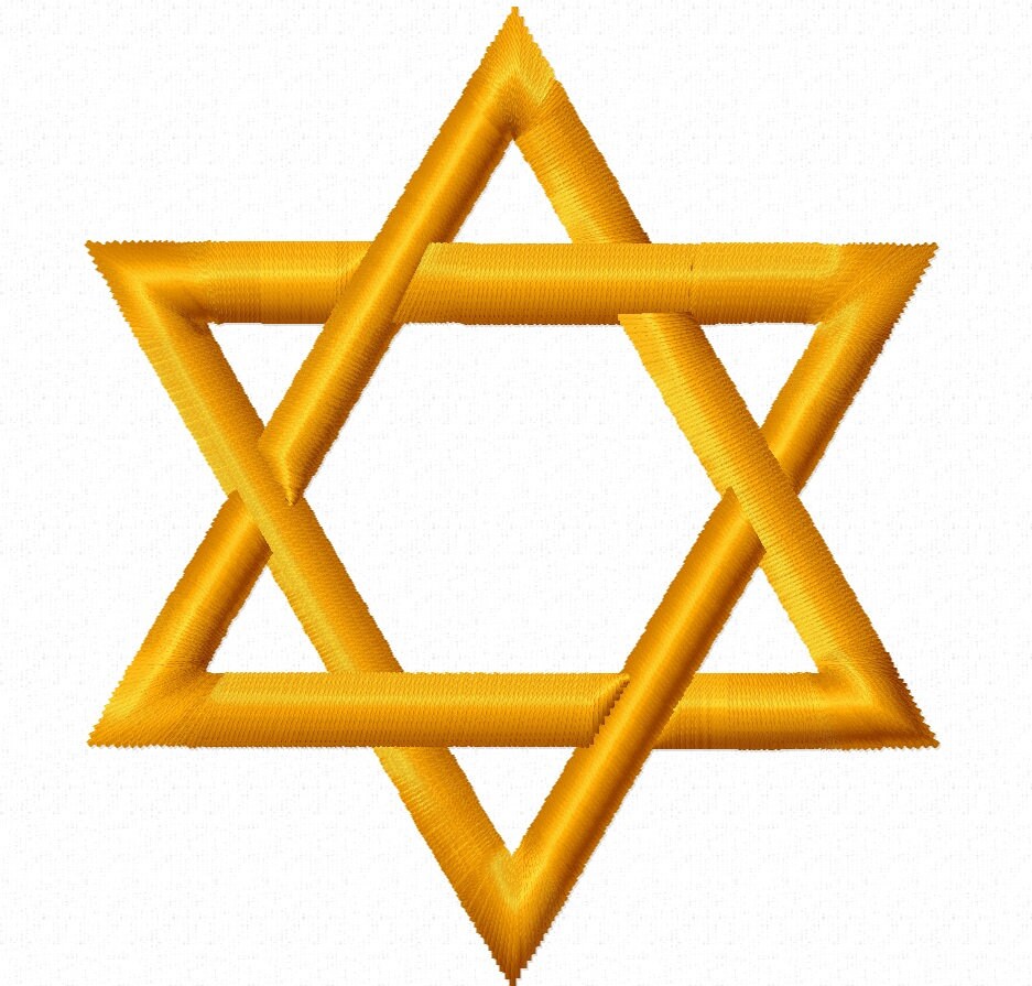 Star of David Machine Embroidery Design Instant Download | Etsy